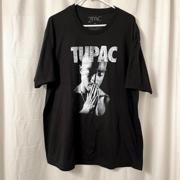 Shirts | Rapper Tupac 2pac Praying Hands Rap T Shirt Mens Size Large ...